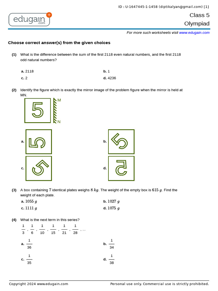 Grade5 1647445 1 1458.q | PDF
