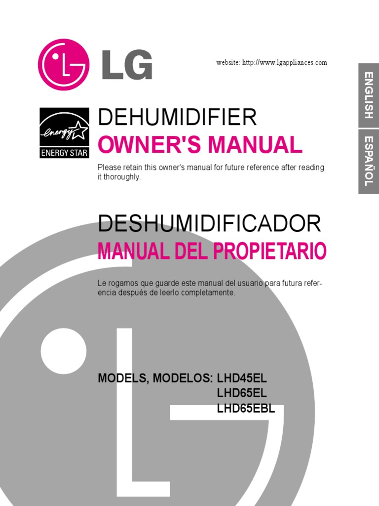 Dehumidifier: Owner'S Manual | PDF | Ac Power Plugs And Sockets | Electrostatic Discharge