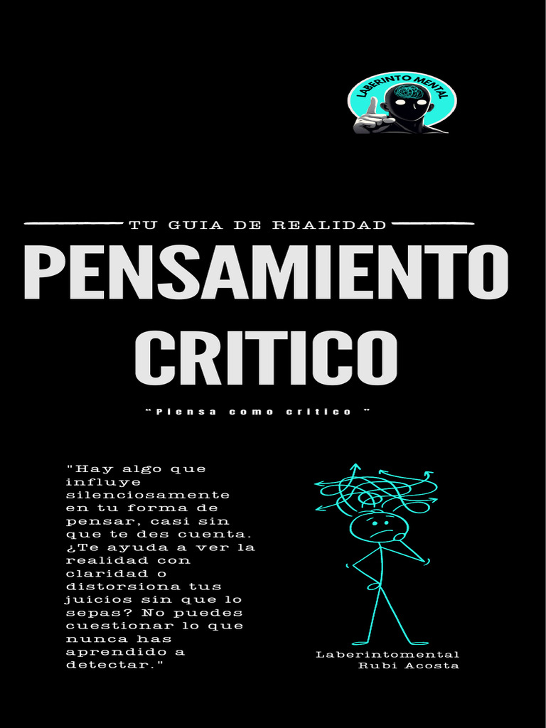 pensamiento critico | PDF | Pensamiento | Pensamiento crítico