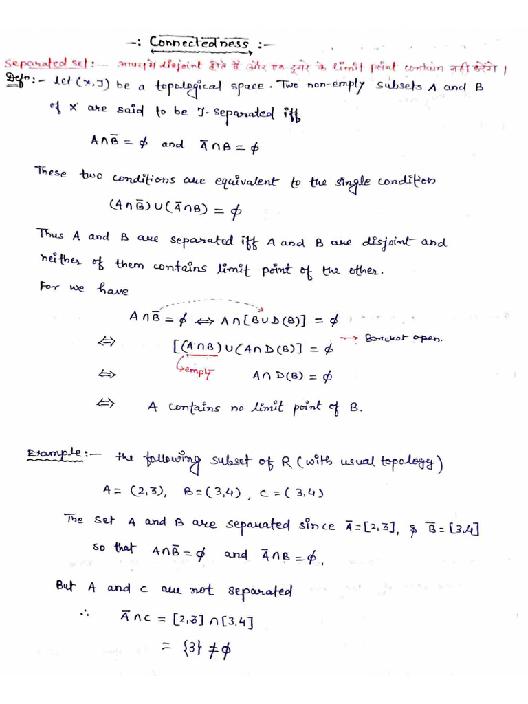 topology second sem | PDF