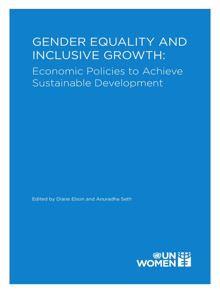 Gender Equality and Inclusive Growth En | PDF | Labour Economics | Income Distribution