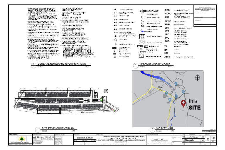Site Development Plan for Condominium | PDF