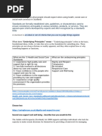 Health and Social Care Standards | PDF