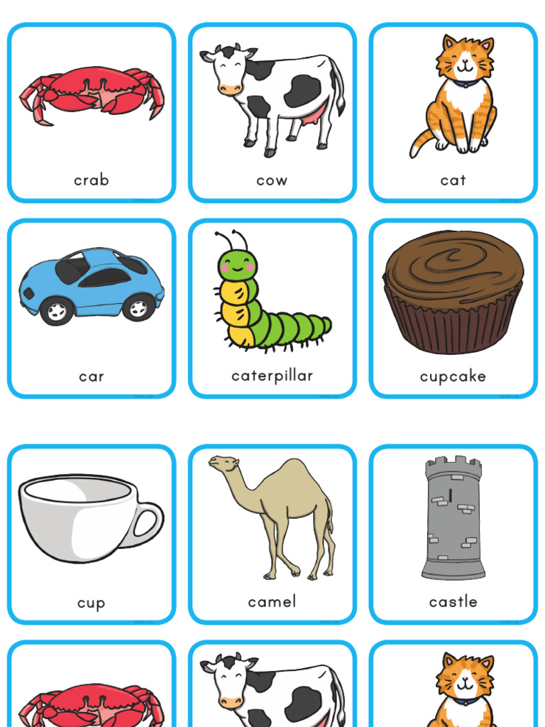 Beginning Sound Matching Game | PDF
