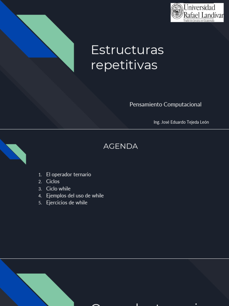 Estructuras Repetitivas - While | PDF | Programa de computadora | Programación
