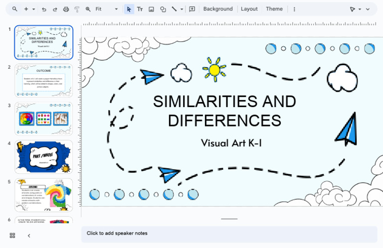 Visual Art K-9.pptx - Google Slides | PDF