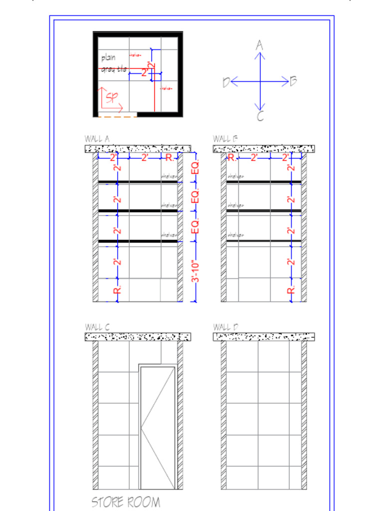 Store Room Elevations For MR - Harsh Soni Ji | PDF