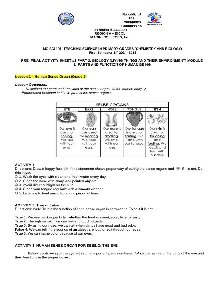 Biology (Living Things and Their Environment) | PDF | Ear | Skin