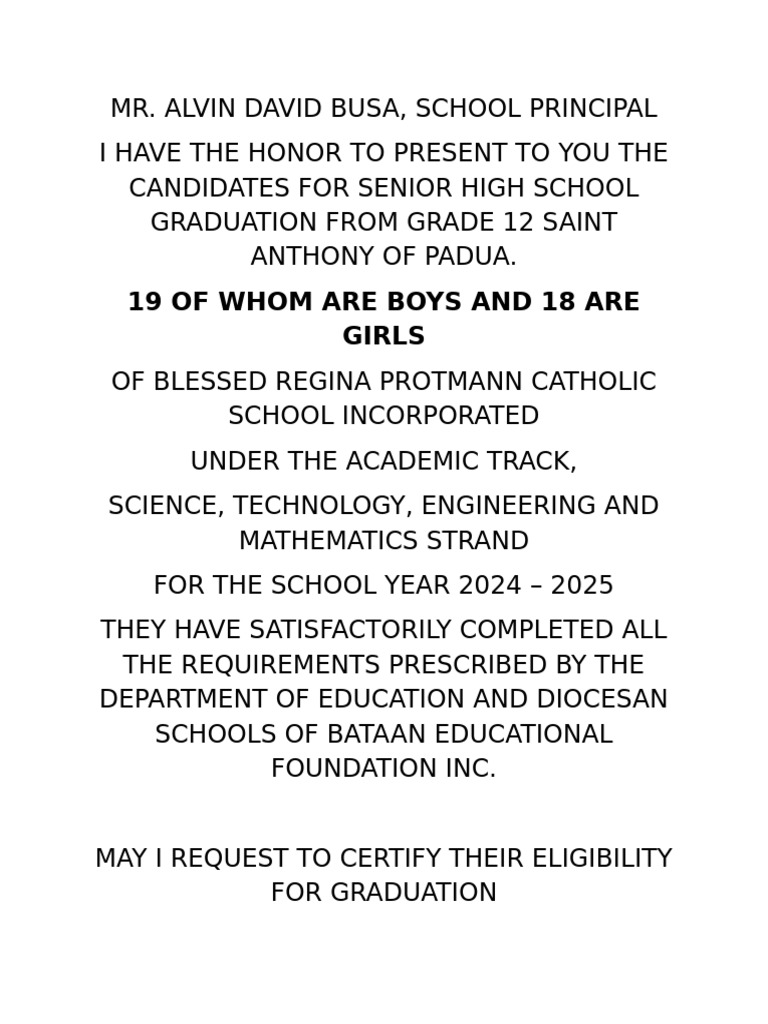 G12 Confirmation Script 12a D | PDF | Catholic Church