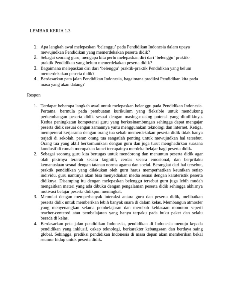 (Fpi Laila) T1.5 Elaborasi Pemahaman | PDF