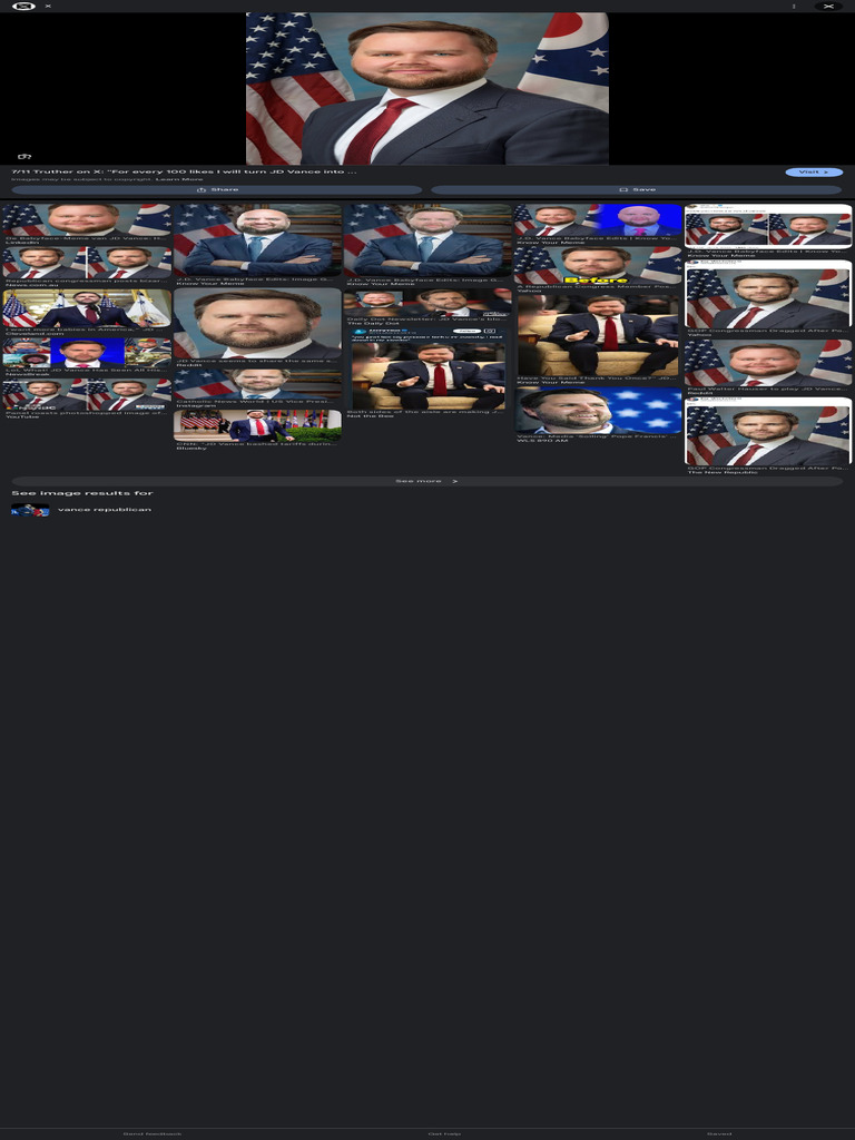 JD Vance Face Edits - Google Search | PDF