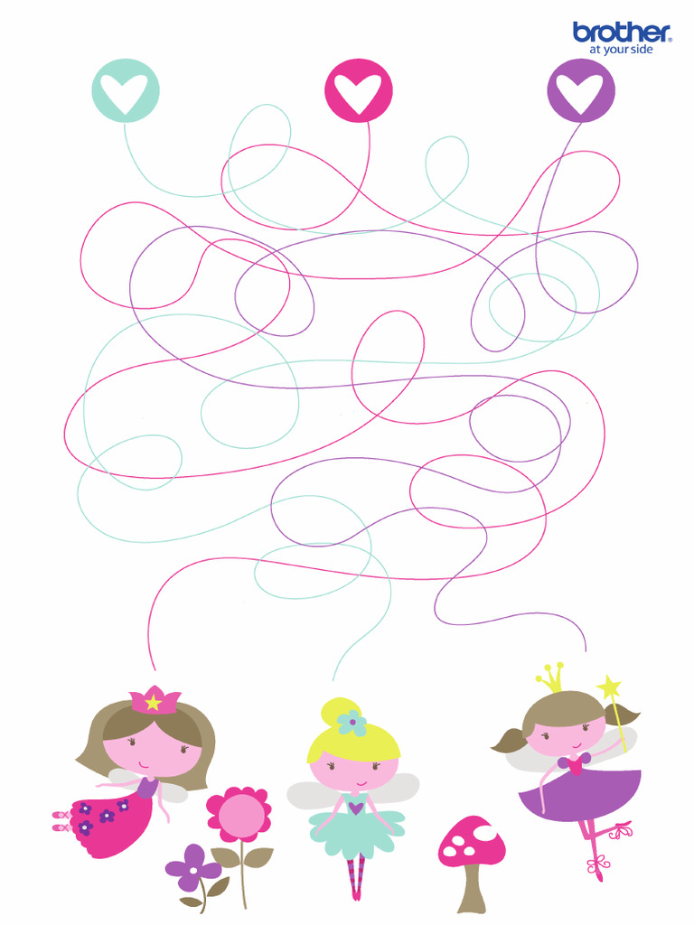 Fairy Princess Maze 1 en | PDF