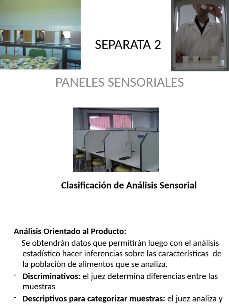 Evaluación Sensorial - Separata 2 | PDF | Estadísticas | Análisis de variación