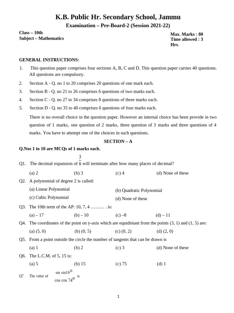 10th Maths | PDF | Area | Sphere