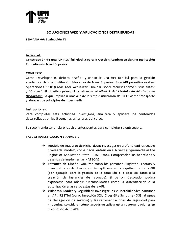 S06 04 SOLWEB 7383 T1 Desarrollo Casos C1 | PDF | Informática | Ingeniería de software