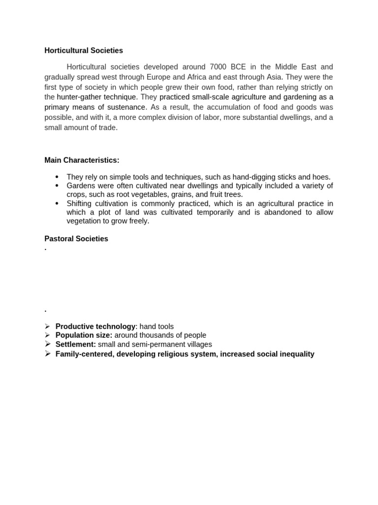 Horticultural Societies | PDF