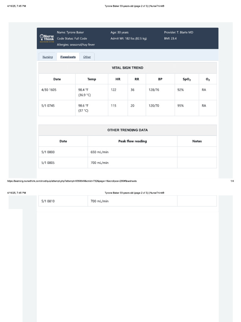Tyrone Baker Question 2 part 2 | PDF