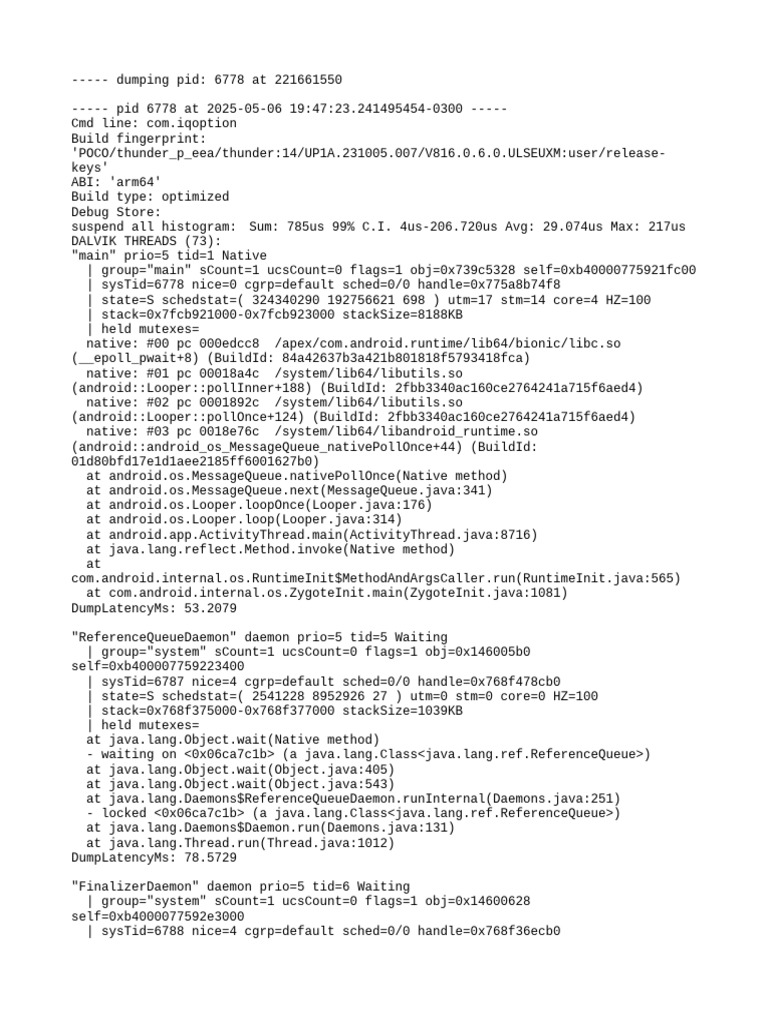 temp_anr_8088053512692548014 | PDF | Java (Programming Language) | Embedded Linux Distributions