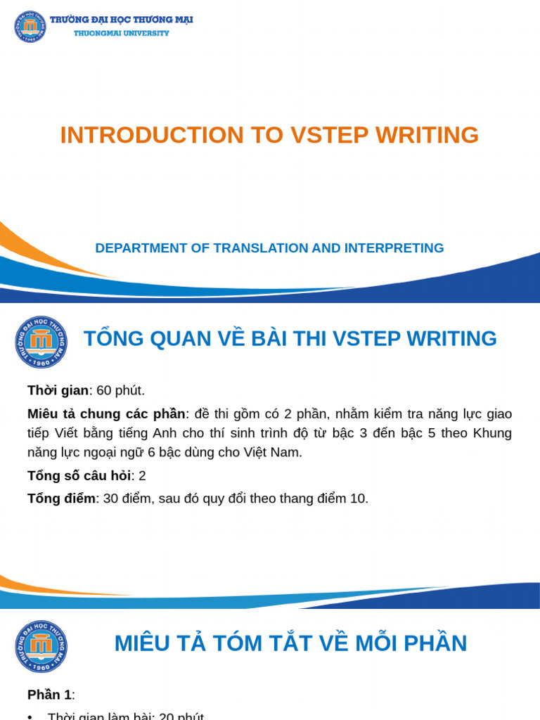 Vstep - Writing | PDF
