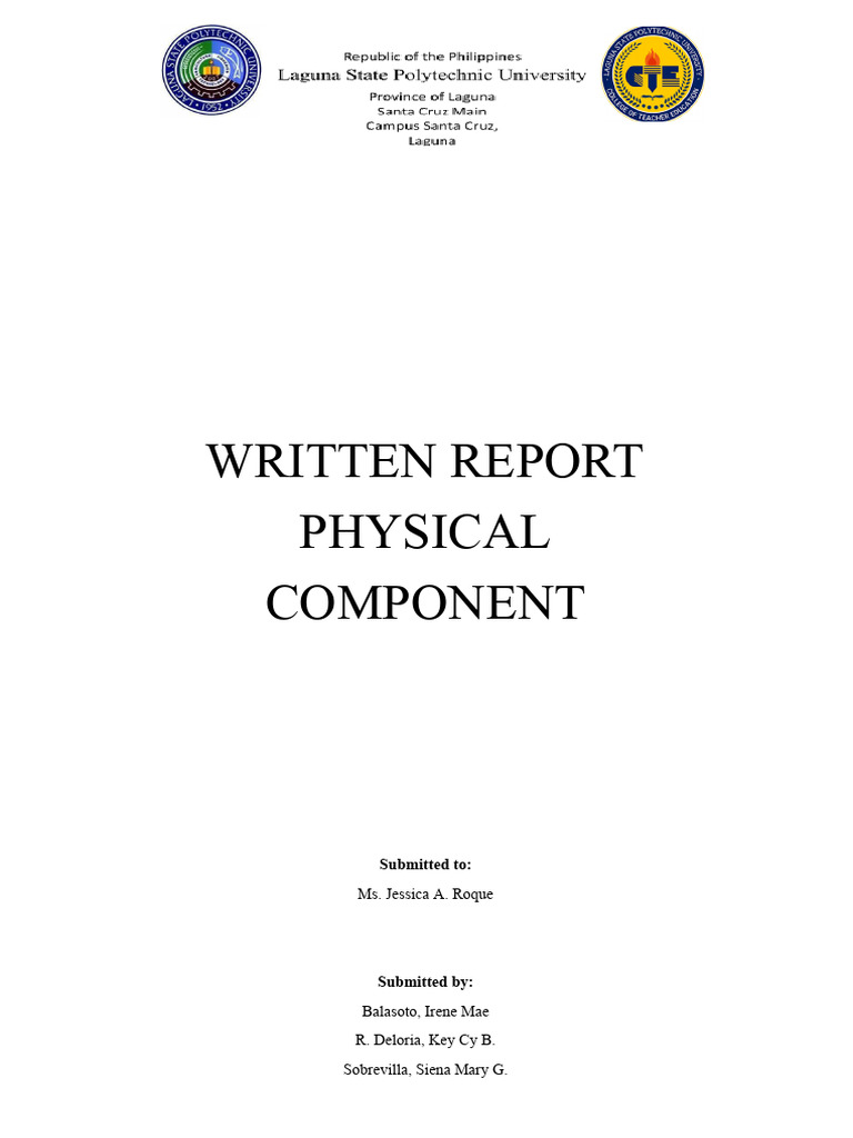 Group 3- written report | PDF | Clothing | Skin Care