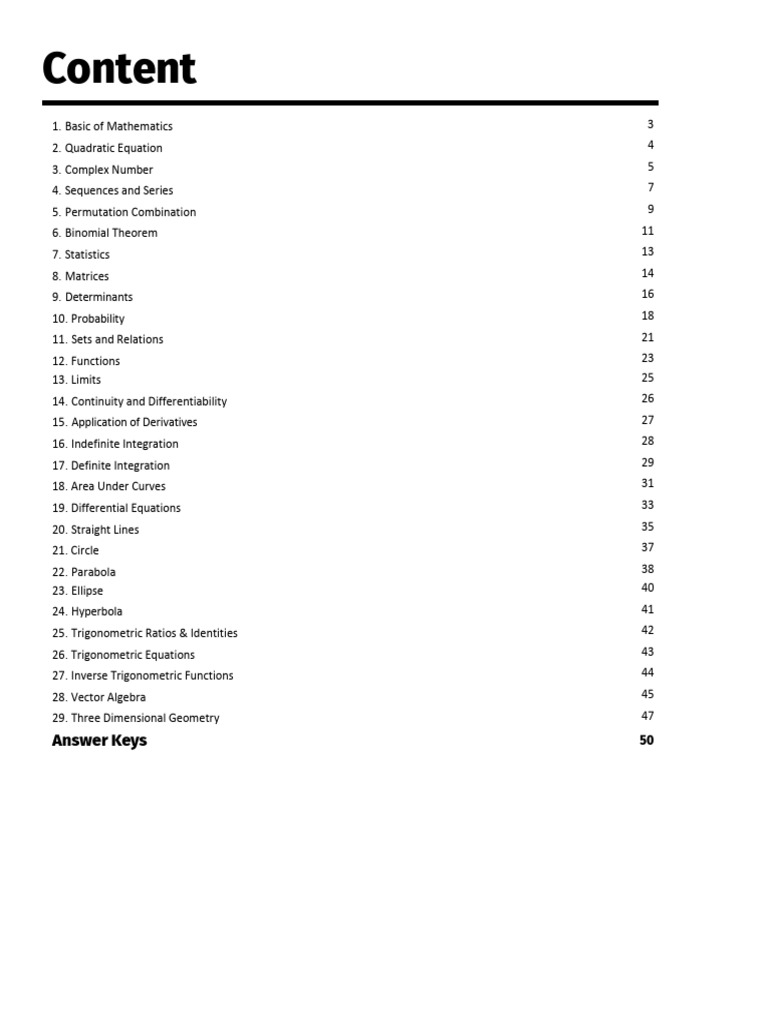 Mathematics - JEE Main 2025 January Chapter-Wise Question Bank - MathonGo | PDF | Integral ...