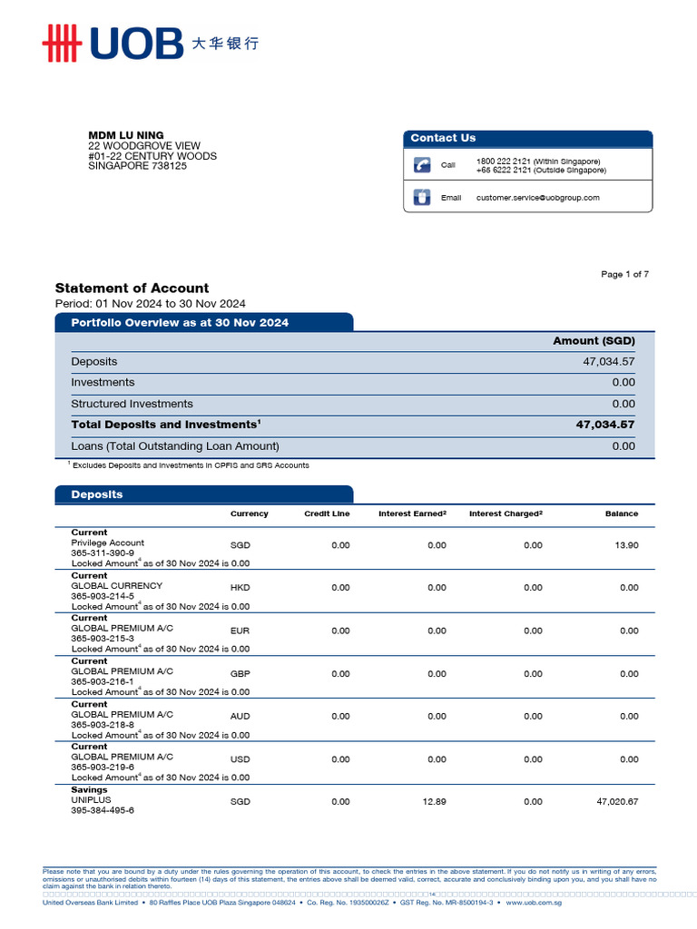 eStatement-4 | PDF | Debit Card | Deposit Account
