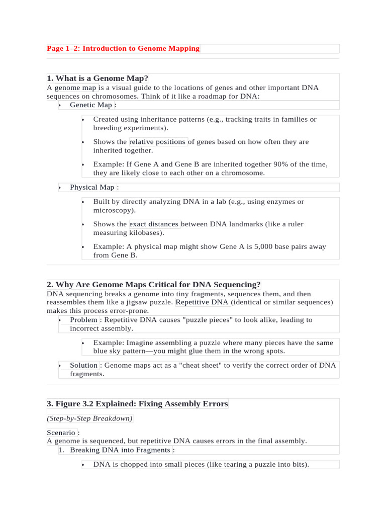 Genomes 4 (C-3, Mapping Genomes) | PDF | Dominance (Genetics) | Genetic ...