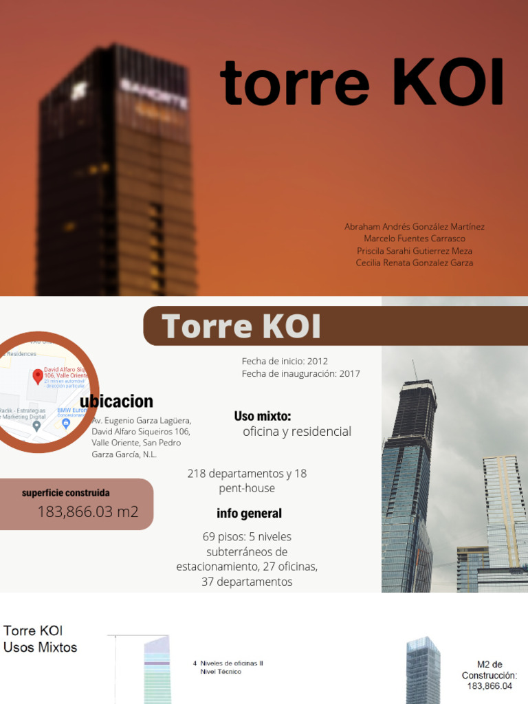 Torre KOI | PDF | Sustentabilidad | Entorno natural