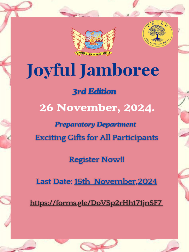 Joyful Jamboree: Creative Activities Guide | PDF