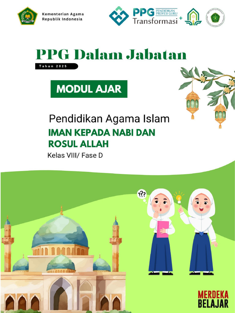 Modul Ajar Iman Kepada Rosul | PDF