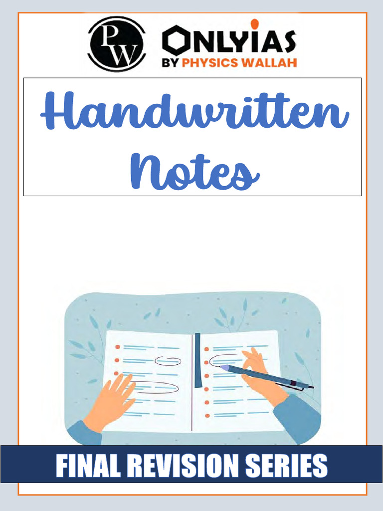 CSAT Handwritten Notes - PDF ONLY | PDF