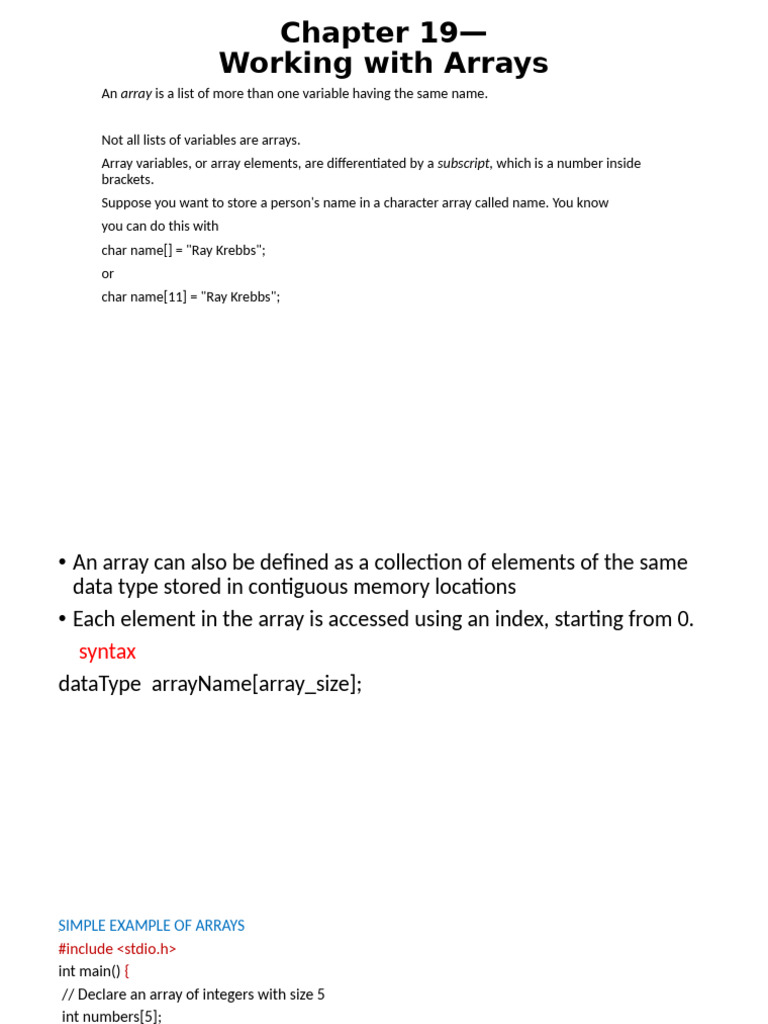 Lecture 8 Pdf Pointer Computer Programming Integer Computer Science