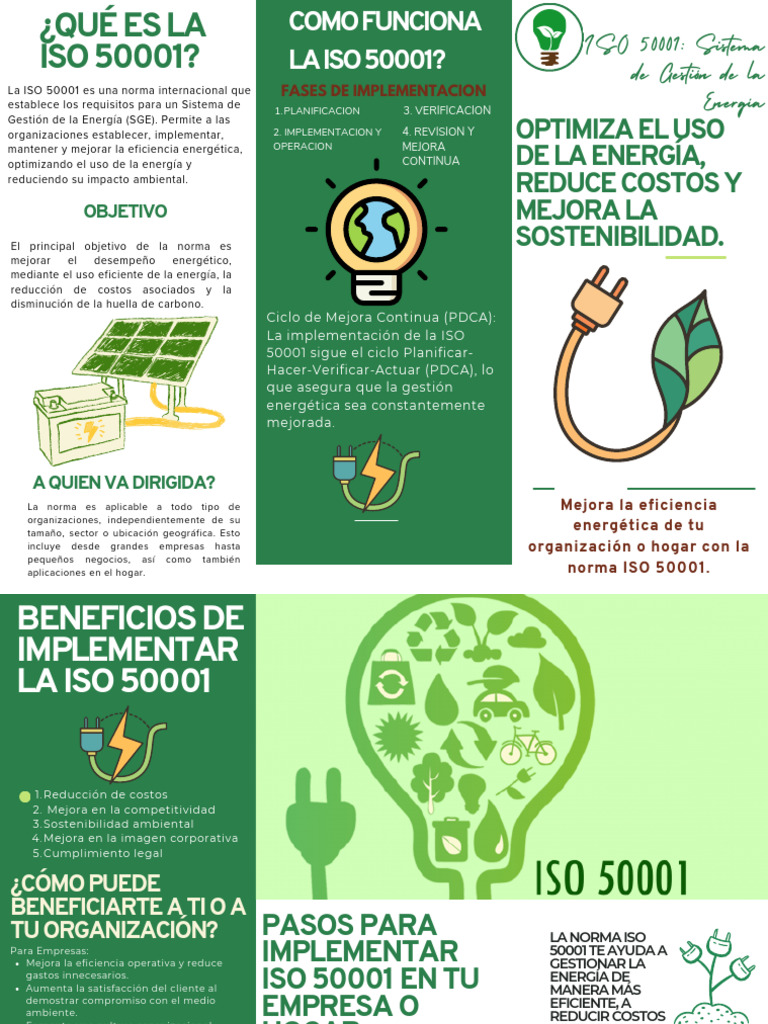 ISO 50001 Sistema de Gestión de La Energía - 250313 - 182317 | PDF | Sustentabilidad | Uso ...