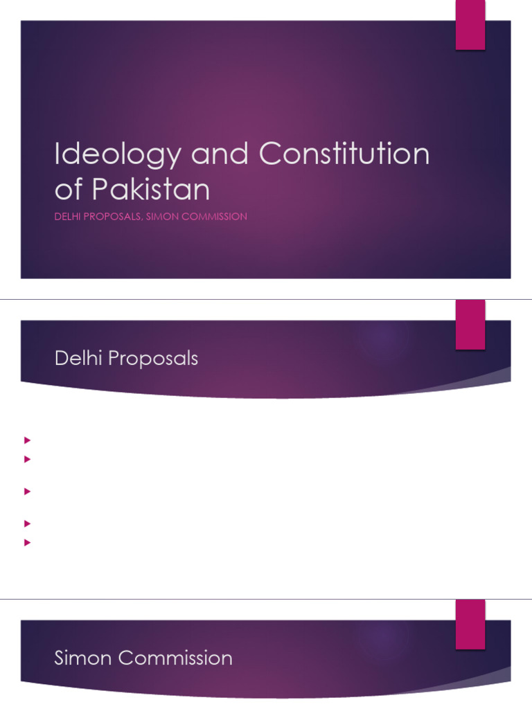 Delhi Proposals & Simon Comission | PDF | Politics Of India | Government