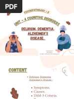 FINAL 4AT Assessment For Delirium | PDF | Dementia | Medicine