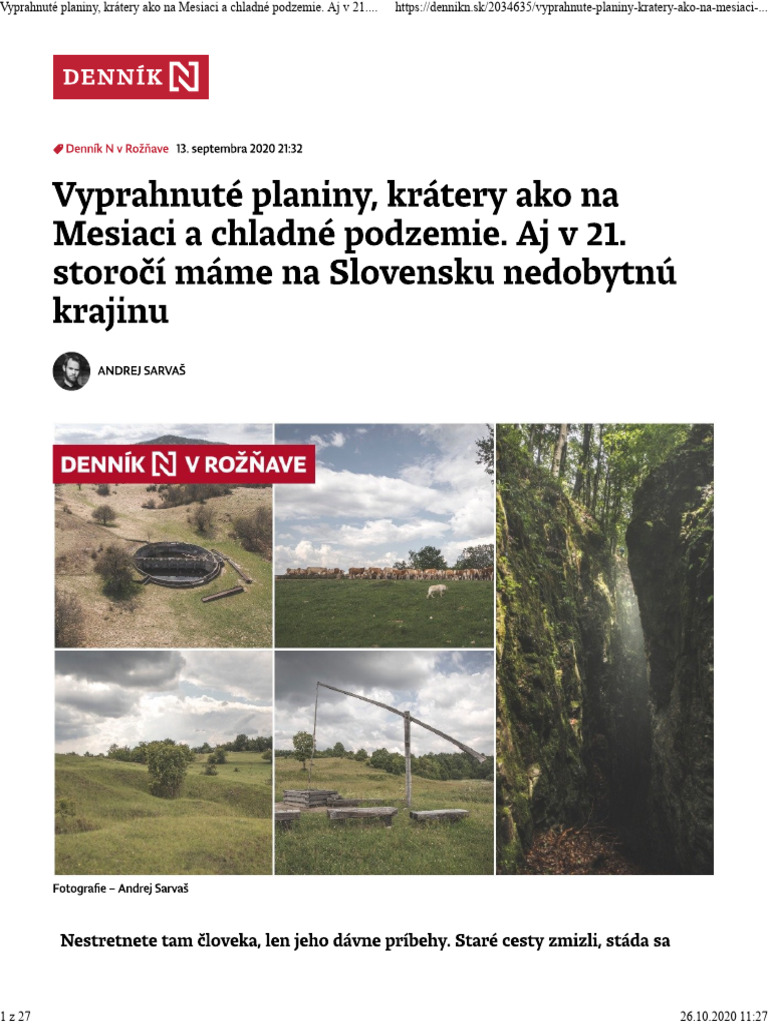 Planiny Roznava | PDF