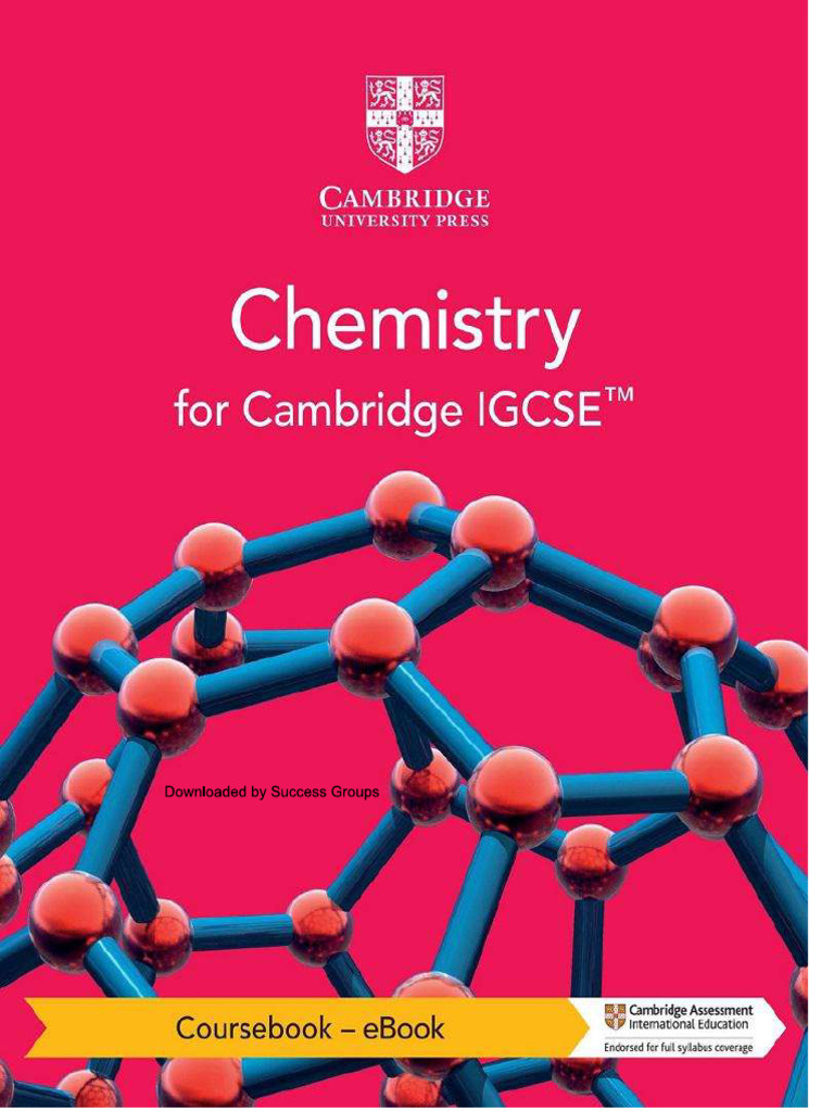 Chemistry O Level Chemistry Coursebook | PDF