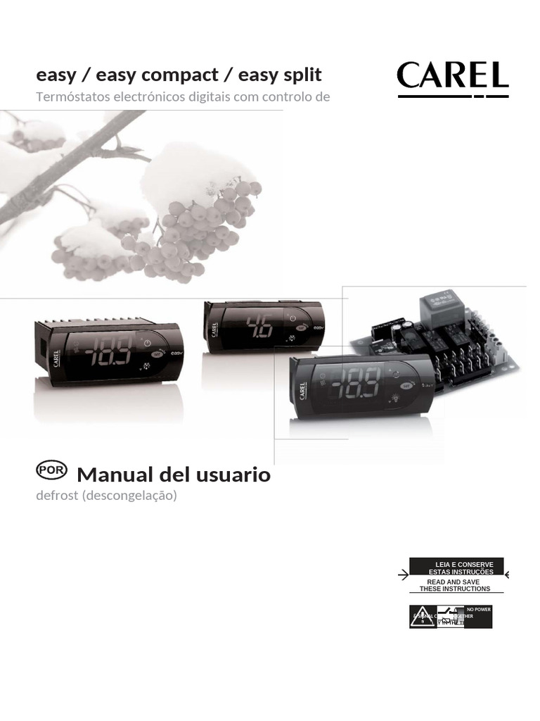 Carel Easy | PDF | Desperdício | Parafuso