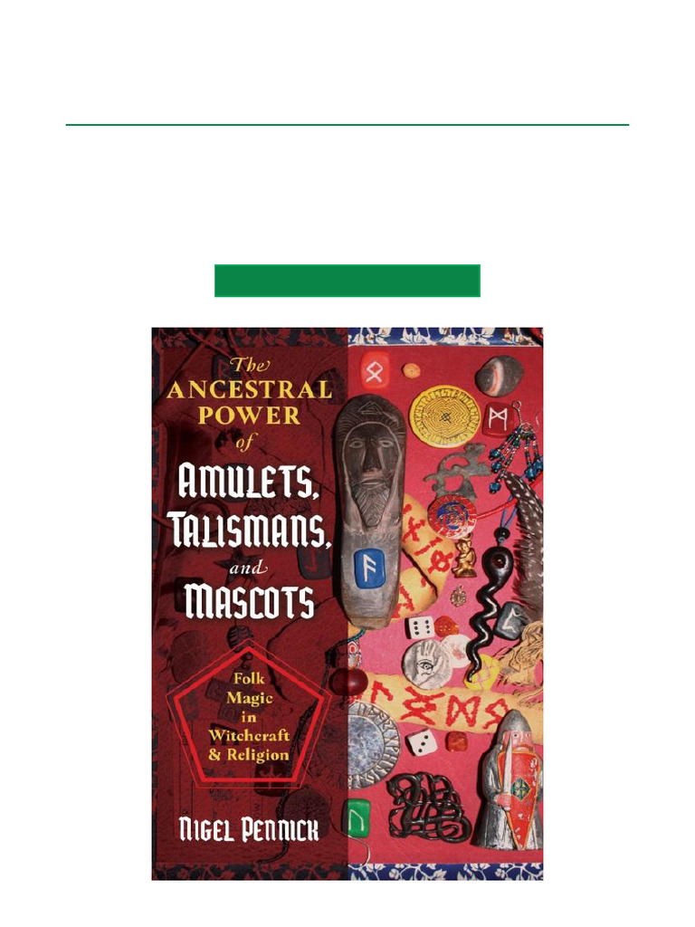Ancestral Power of Amulets and Talismans | PDF | Amulet | Supernatural