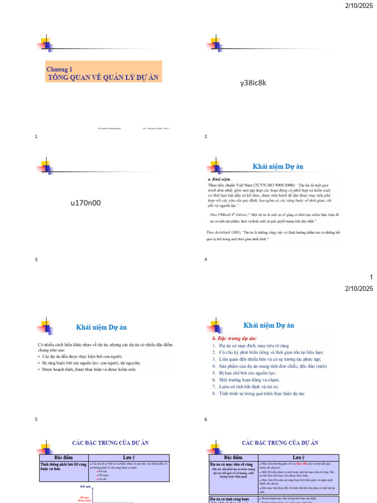 Chuong 1-Tong Quan QLDA | PDF