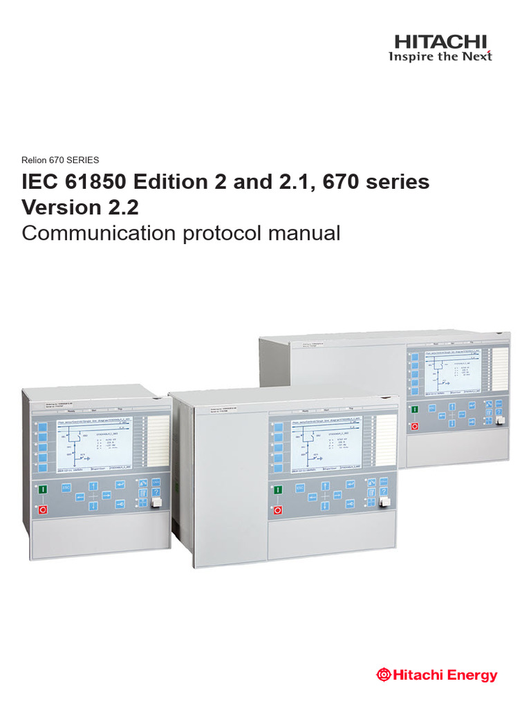 Iec61850 in Hitachi Trelays | PDF | Electromagnetic Compatibility ...