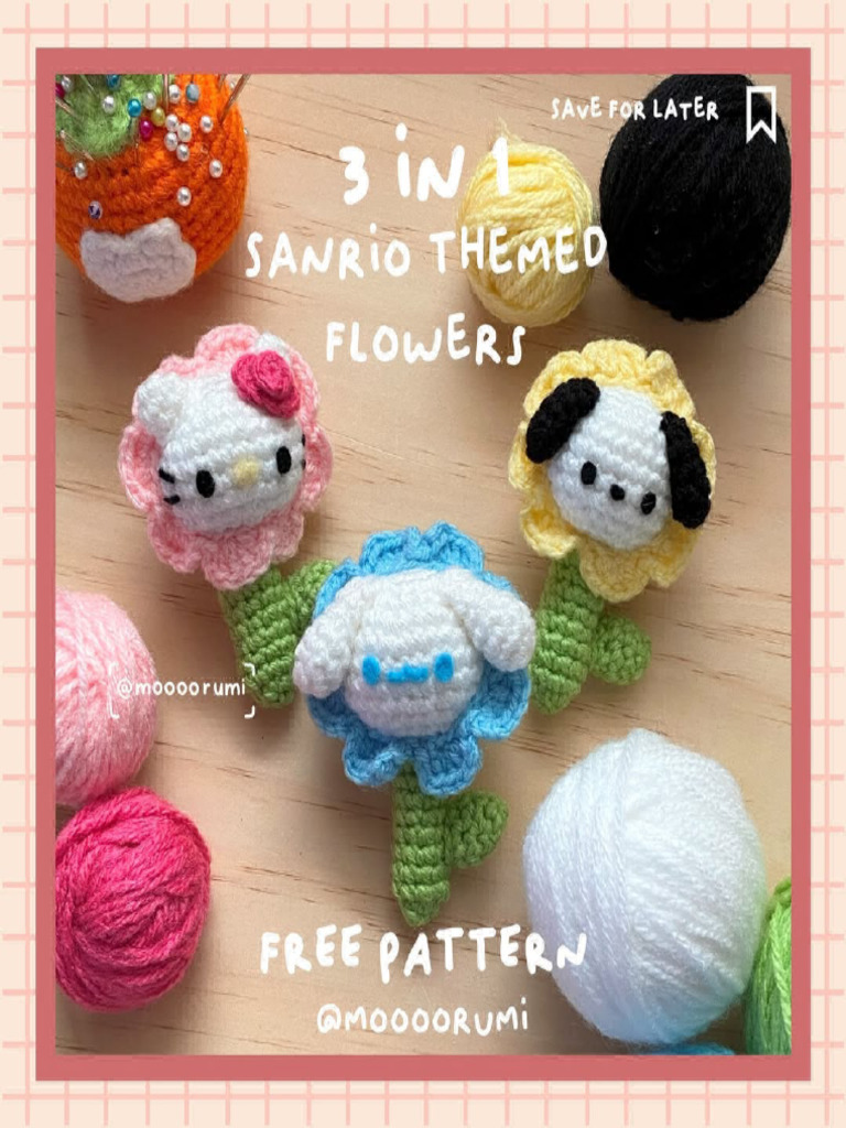 Sanrio Themed Flowers | PDF