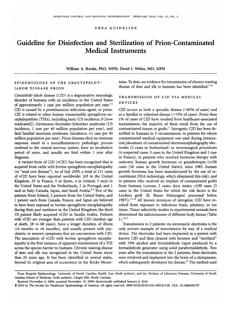 ICHE-Feb-2010-Rutala-guideline For Disinfection and Sterilization of ...