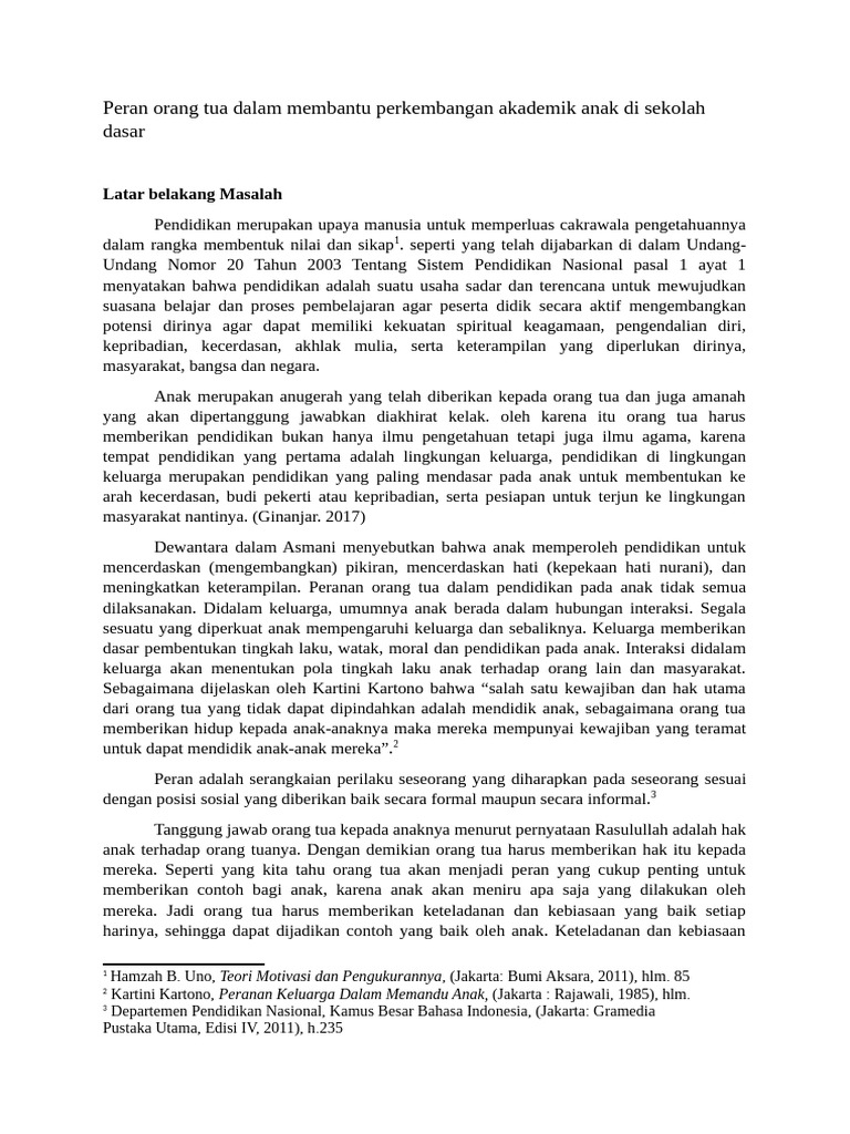 Metopen Latar Belakang Dan Tinjauan Pustaka | PDF