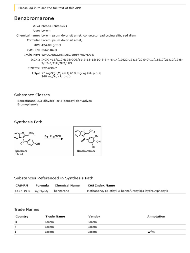 Thieme Pharmaceutical Substances Synthesis | PDF