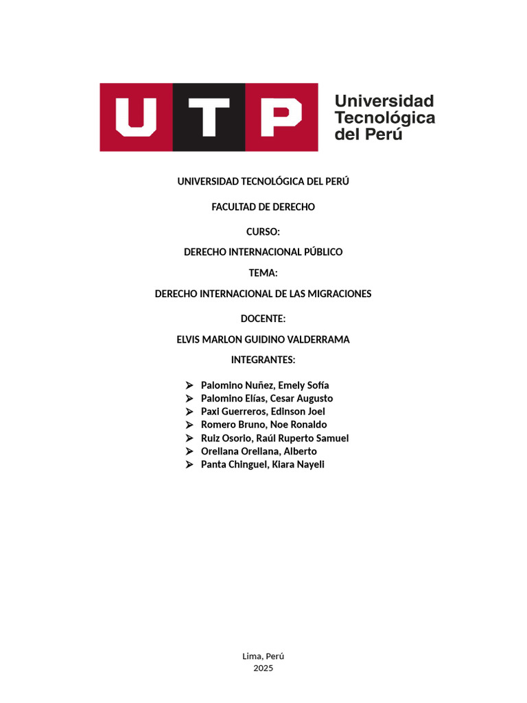 Ta1 - Dip - Migraciones - Primera Parte | PDF | Migración humana ...