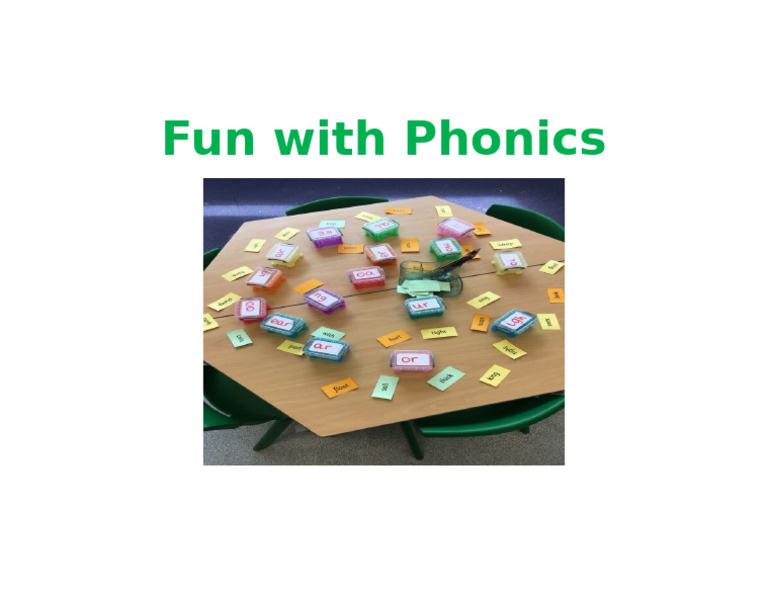 Fun With Phonics | PDF