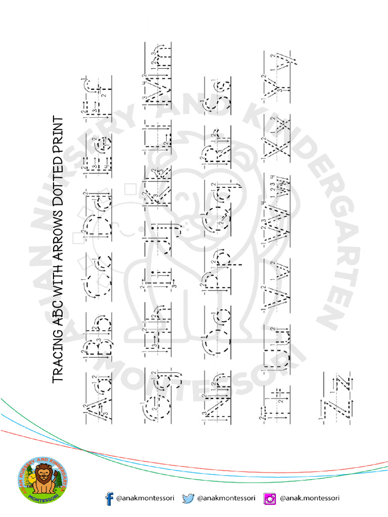 Alphabet Tracing Coloring 01 A-I en | PDF