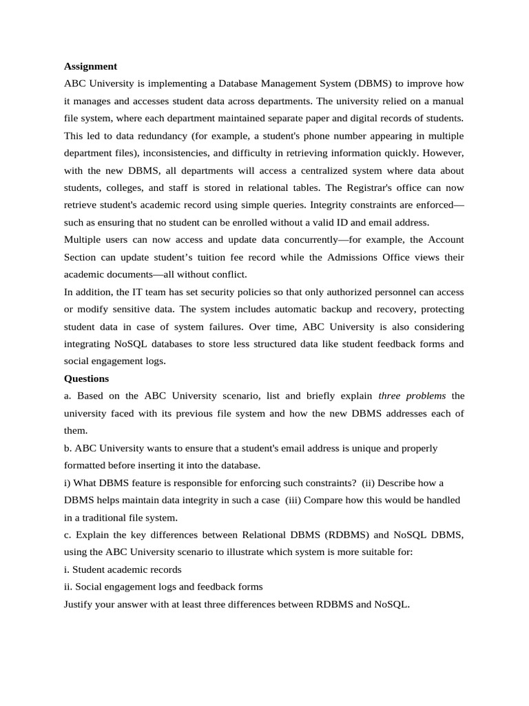 Assignment On CSC 413 | PDF