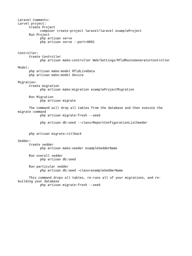 Laravel Project Flow | PDF